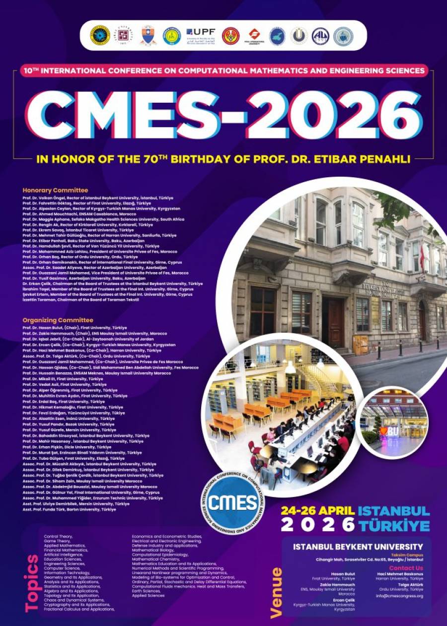 Tenth International Conference on Computational Mathematics and ...